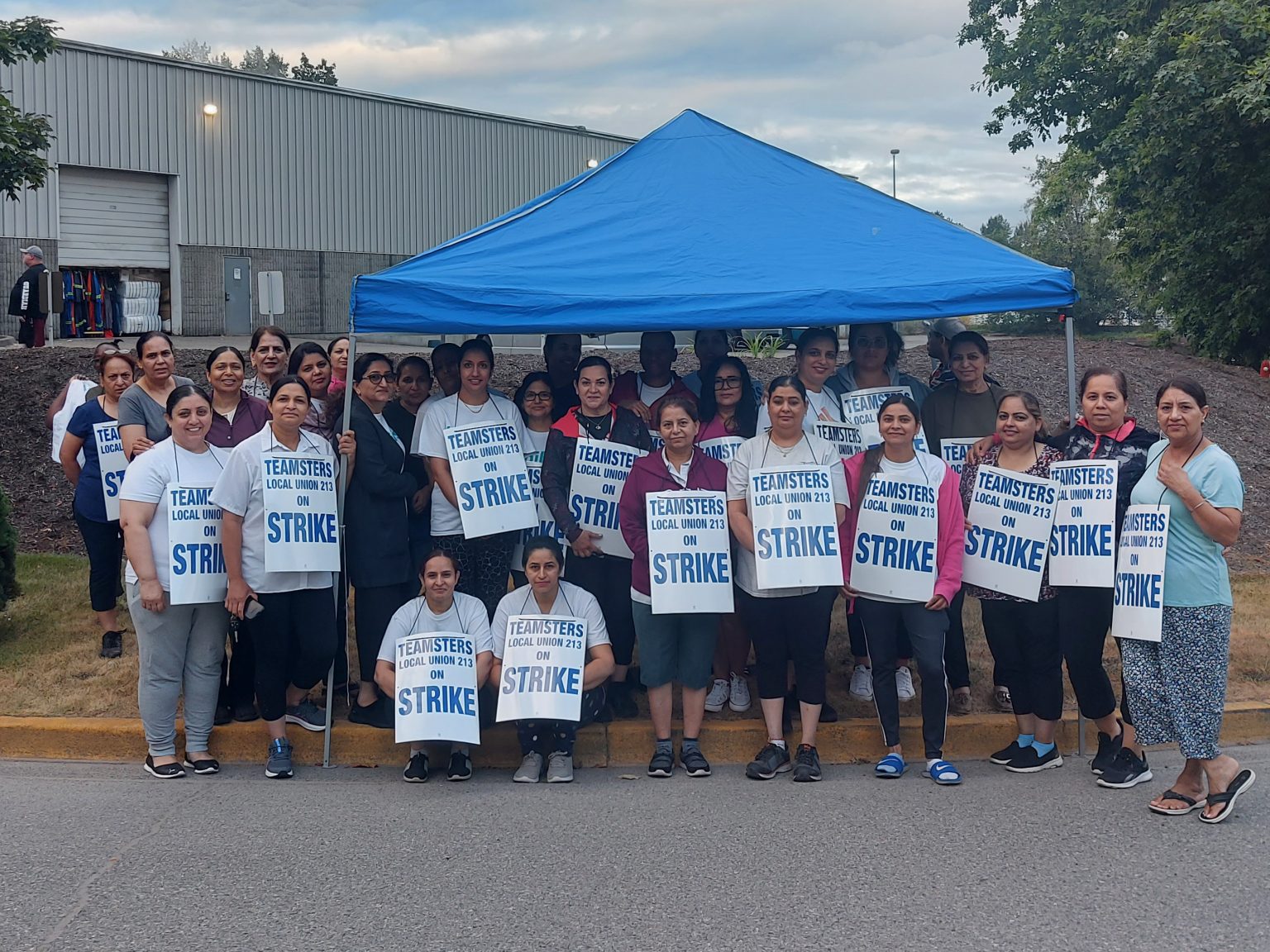 Unifirst Canada Workers in Langley, BC, On Strike! | Teamsters Canada